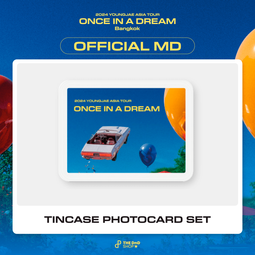 YOUNGJAE [ONCE IN A DREAM] TINCASE PHOTOCARD SET – THE DnD SHOP